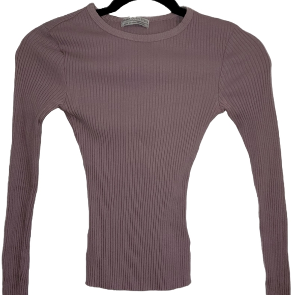 Urban Outfitters Tops Urban Outfitters Long Sleeve Ribbed Crop Top